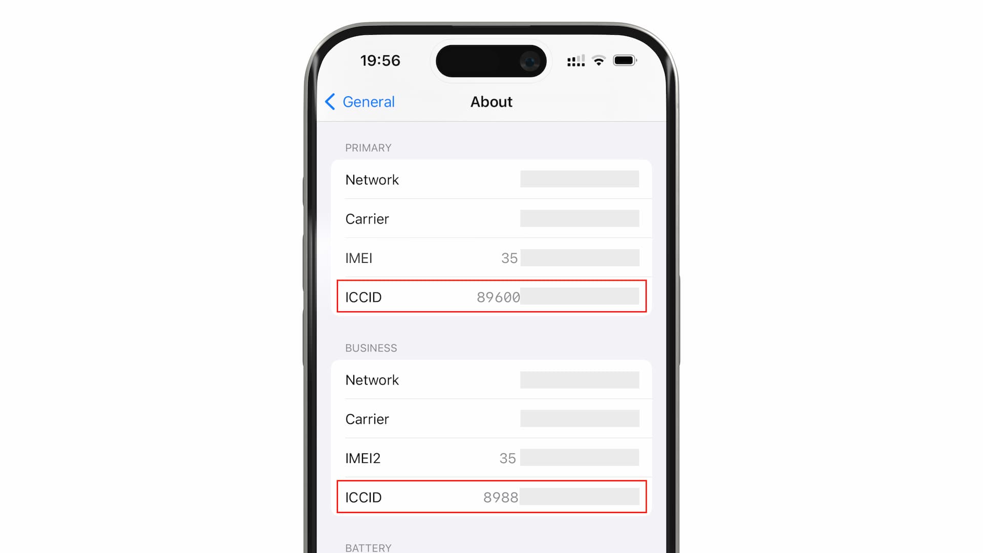 How To Find The ICCID Of Your ESIM iPhone Android 
