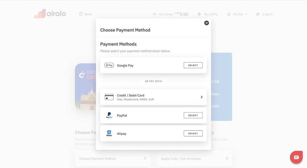 How to buy and install Airalo eSIM