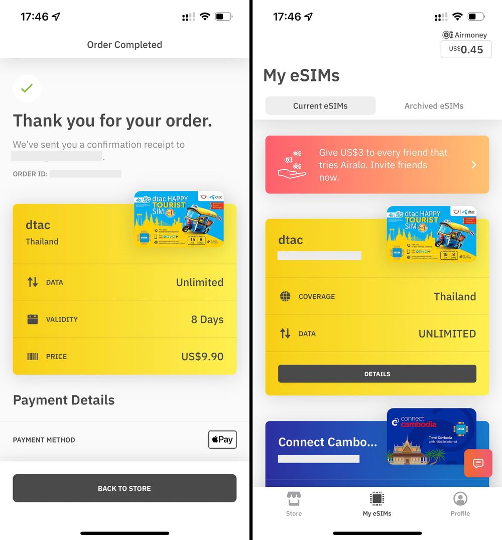 How to buy and install Airalo eSIM