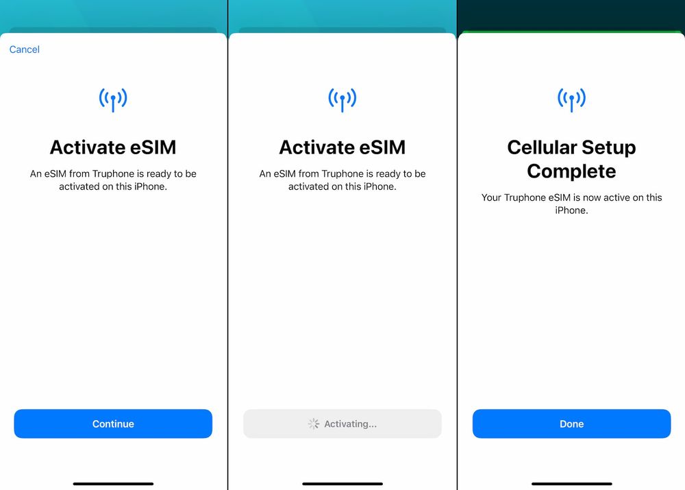 How to install and activate Truphone eSIM