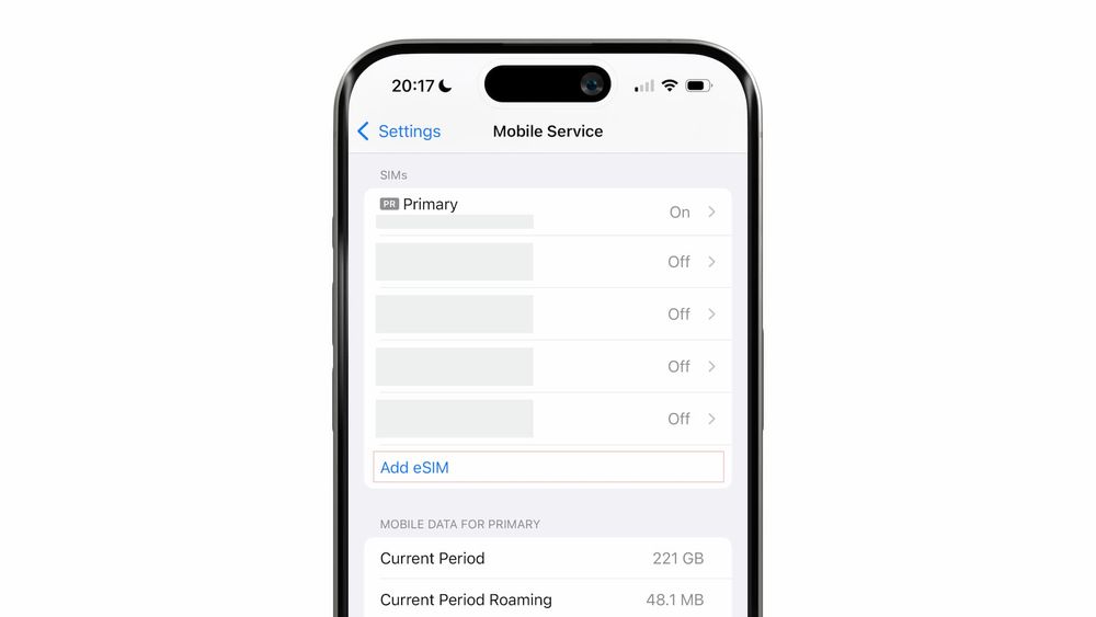 How to Install eSIM on iPhone Using QR Code