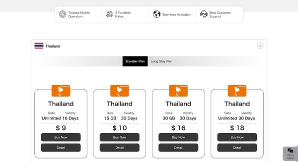 Potentially the best Thailand eSIM for travelers? [My review on dtac Tourist eSIM]