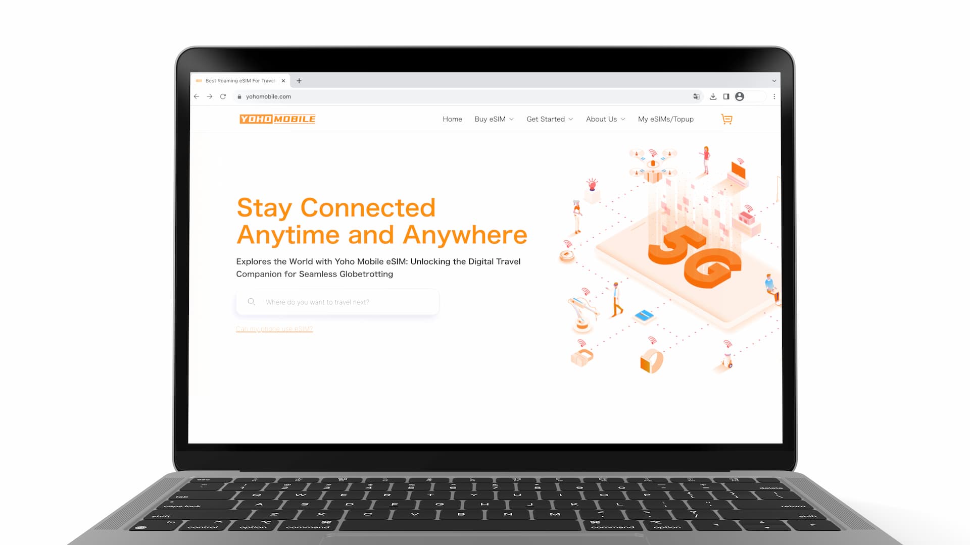 Yoho MobileのeSIM購入からインストールまでの流れ
