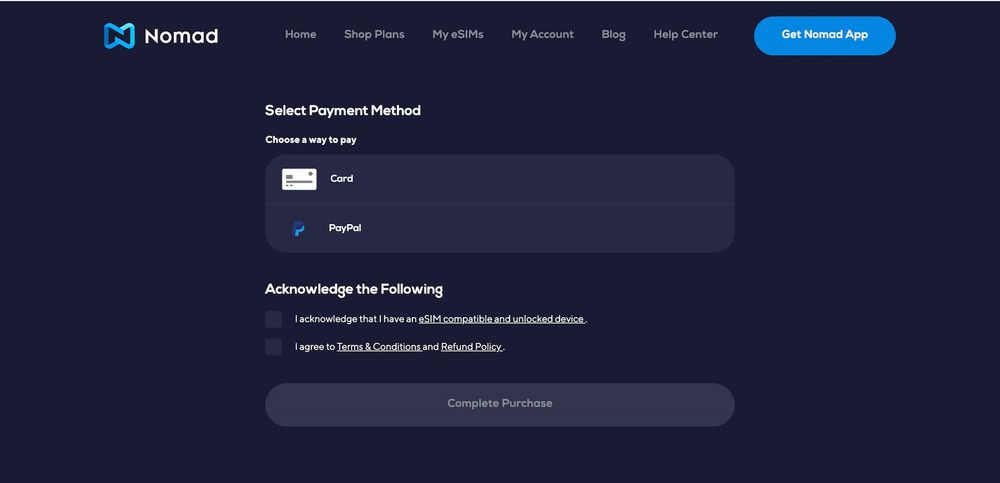 Nomad eSIM の購入とインストール方法