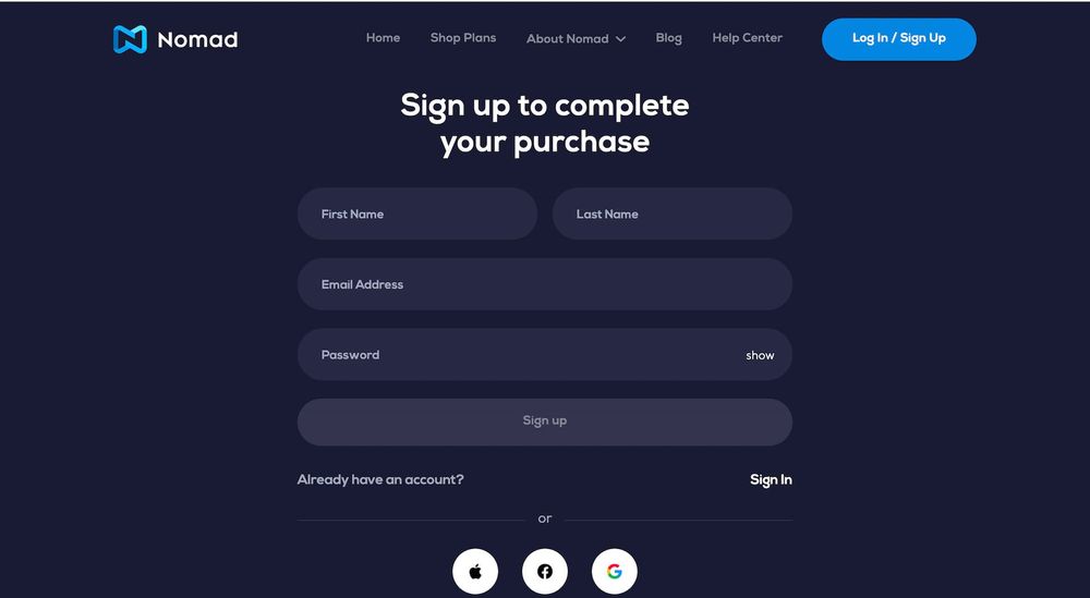 Nomad eSIM の購入とインストール方法