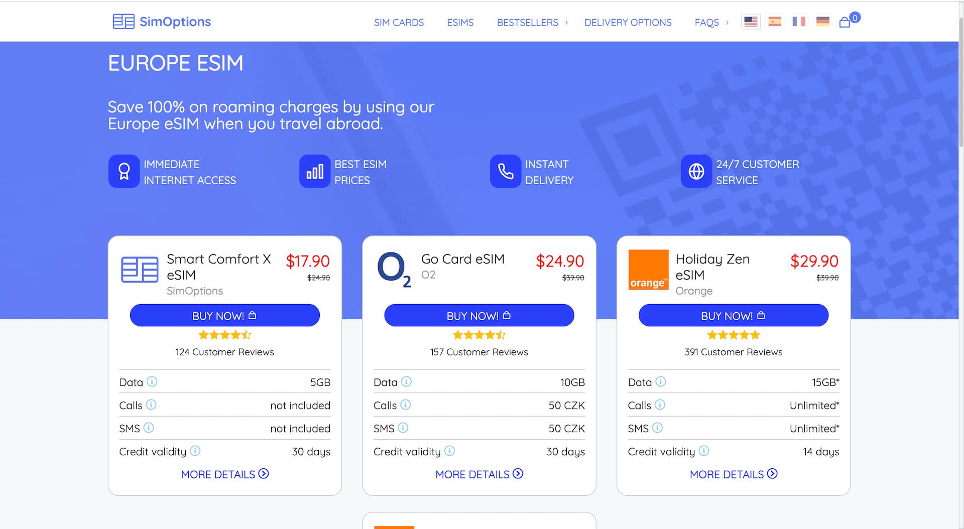 SimOptions の eSIM の購入方法